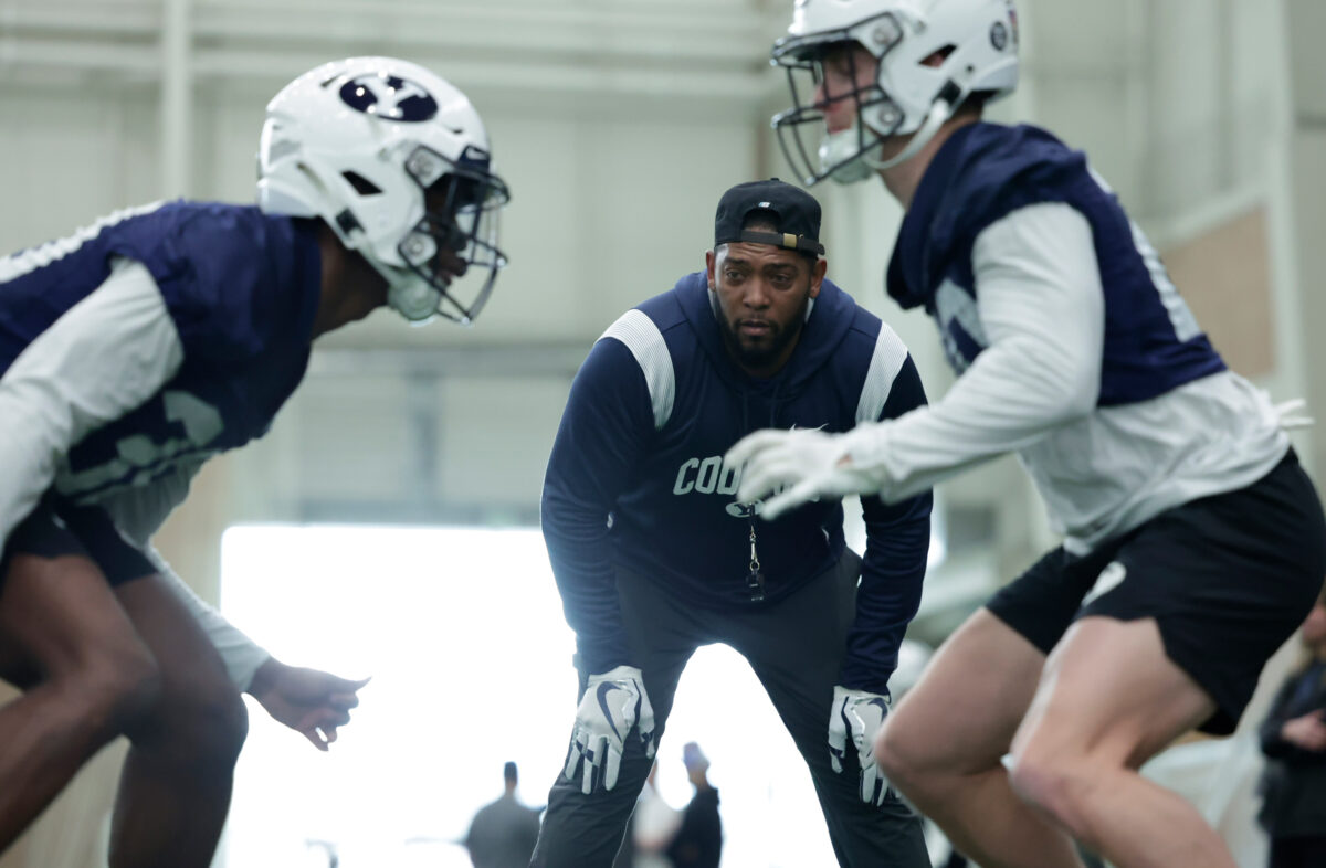 BYU football starts 2023 spring camp looking for guys to push each ...